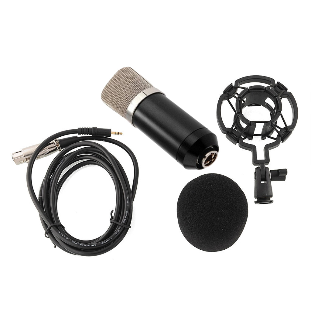 Jesscasday Mic Gaming Heart Shaped-Directional Microphone Audio Pickup ...