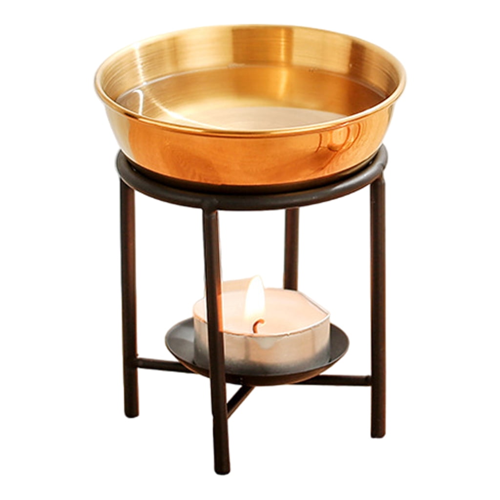 Jesscasday Modern Essential Oil Warmer with Quadruple Stand Type Oil ...