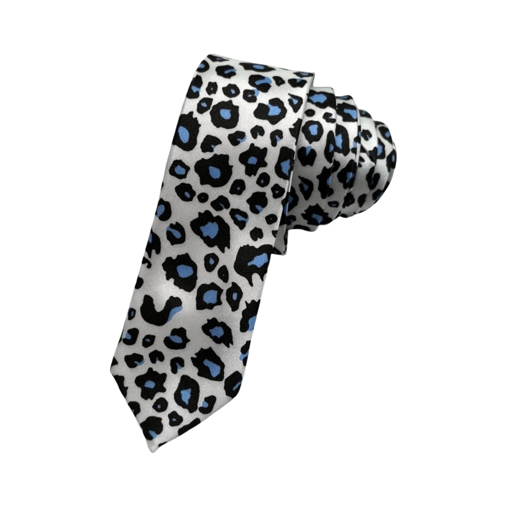 Jesscasday Modern Leopard Design Tie for Men Long Necktie Great for ...