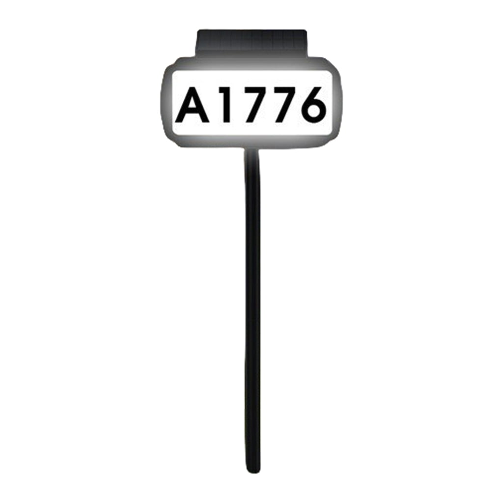 Jesscasday Multifuntional Solar Address Light with Cool Natural Warm ...