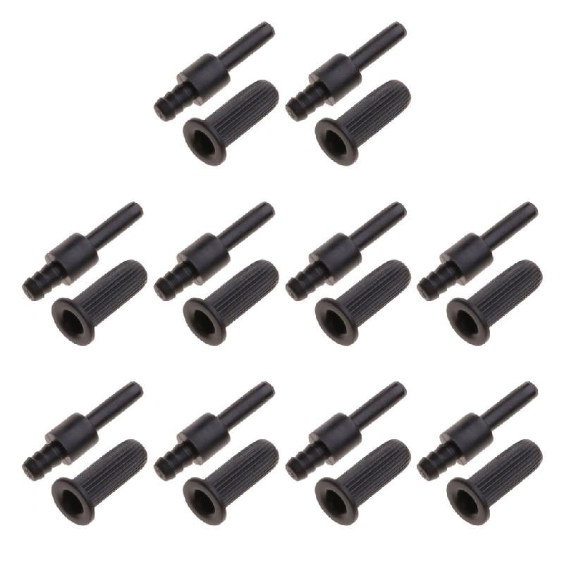 Jesscasday Pack of 10pcs Speaker Grill Peg Kit Guides Set Buckles Snap ...