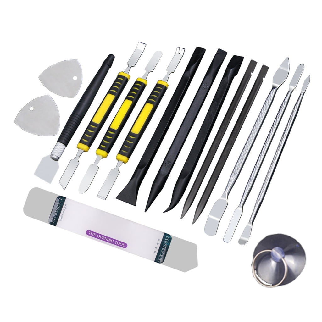 Jesscasday Phone Dismantling Crowbar Kit 16 Piece Flat Crowbar Crowbar ...