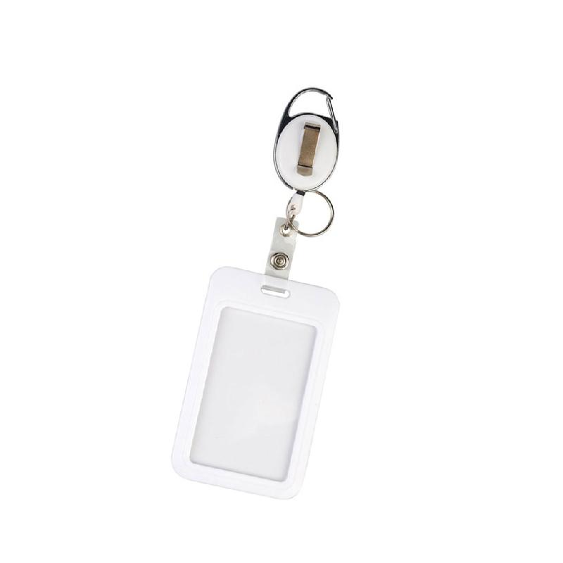 Jesscasday Portable ID Badge Holder with Easy Slide Card Designs ...