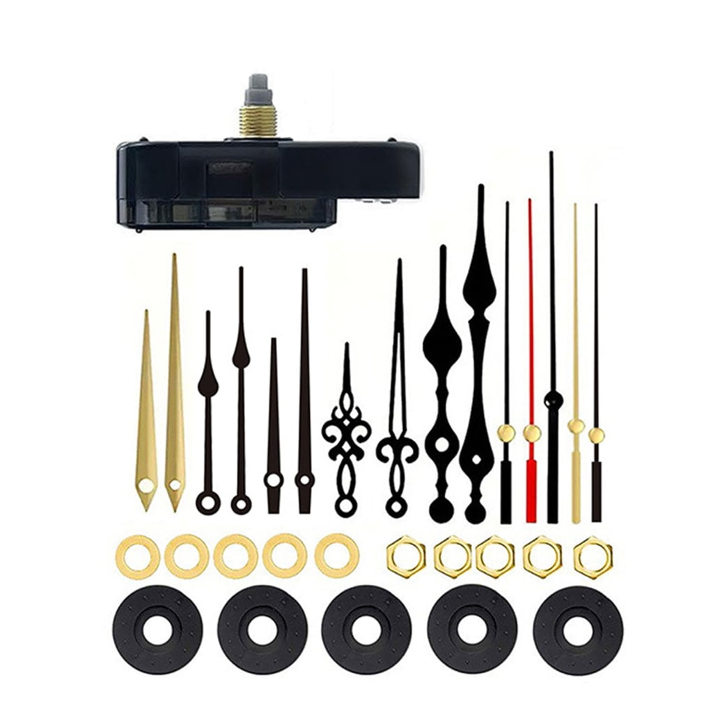Jesscasday Quartzs Clock Mechanism Kits,Wall Clock Mechanisms Battery ...