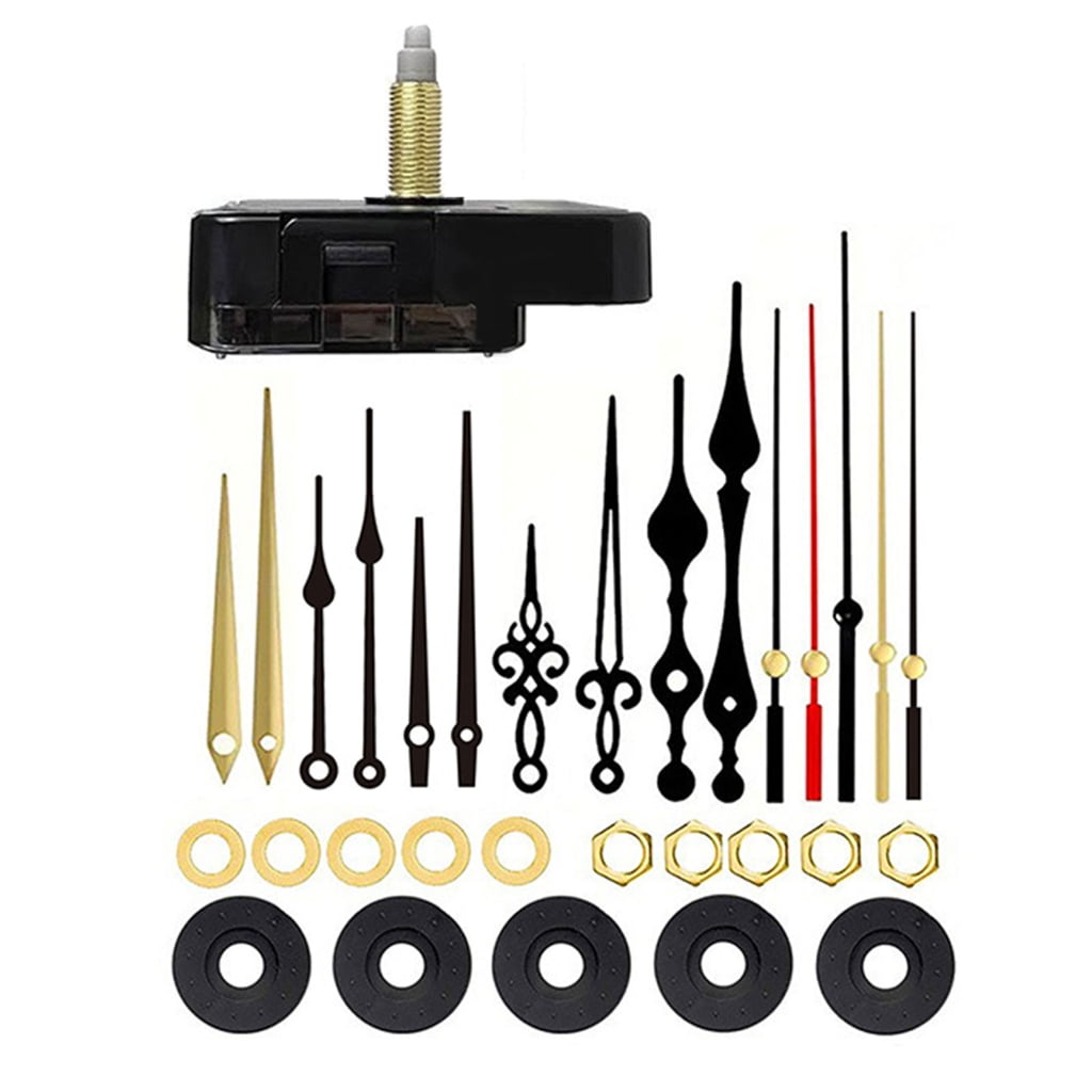 Jesscasday Quartzs Clock Mechanism Kits,Wall Clock Mechanisms Battery ...
