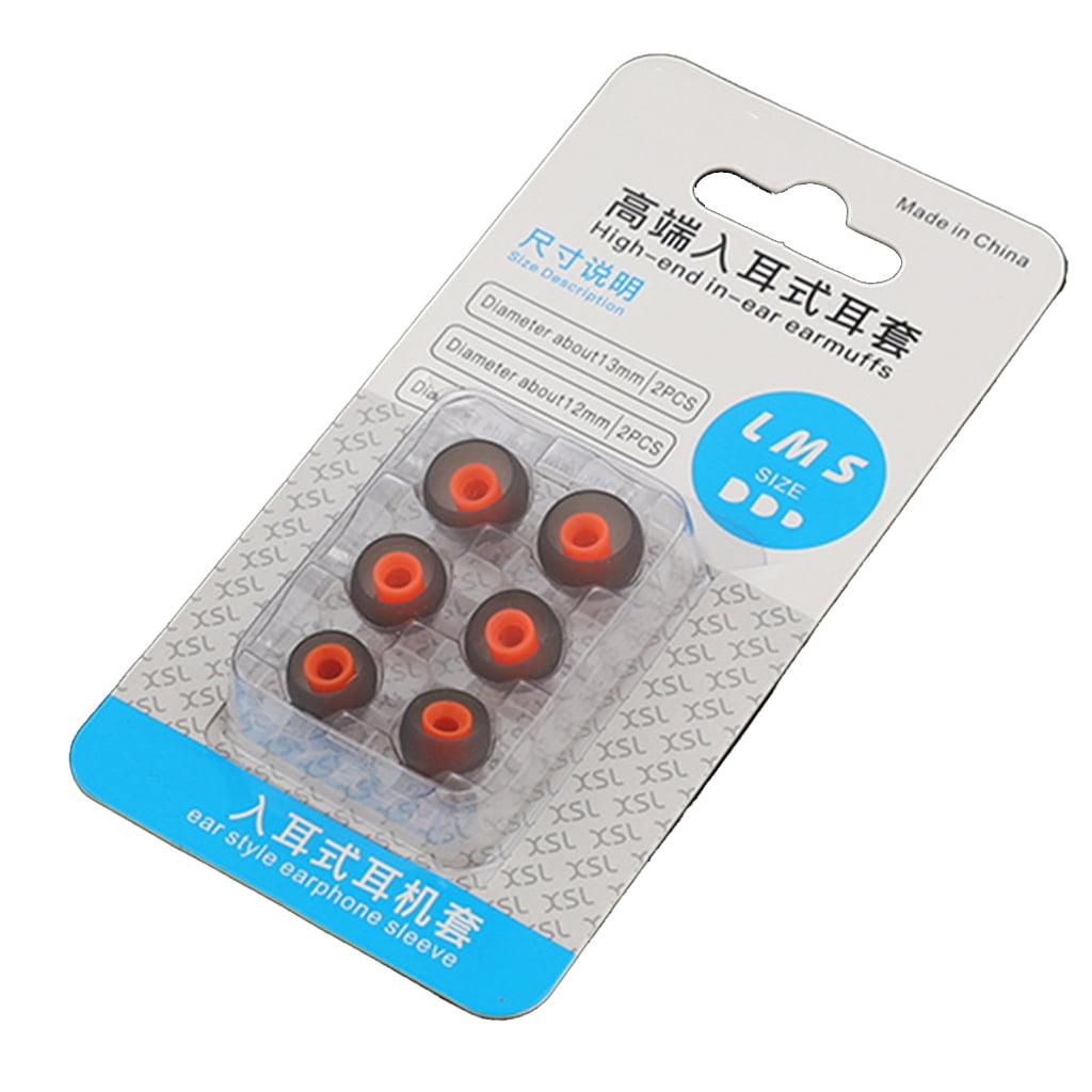 Jesscasday Replacement Soft Silicone Ear Tips Noise Canceling Ear Tip ...