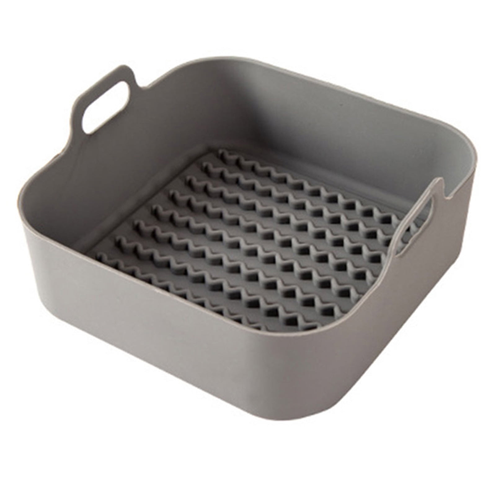 Jesscasday Reusable Air Fryer Grill Pan Heat Resistant Bakeware ...
