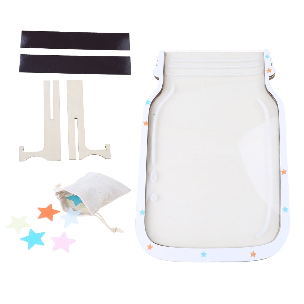 Jesscasday Reward Jar and 30 Star Tokens for Children Behaviour ...