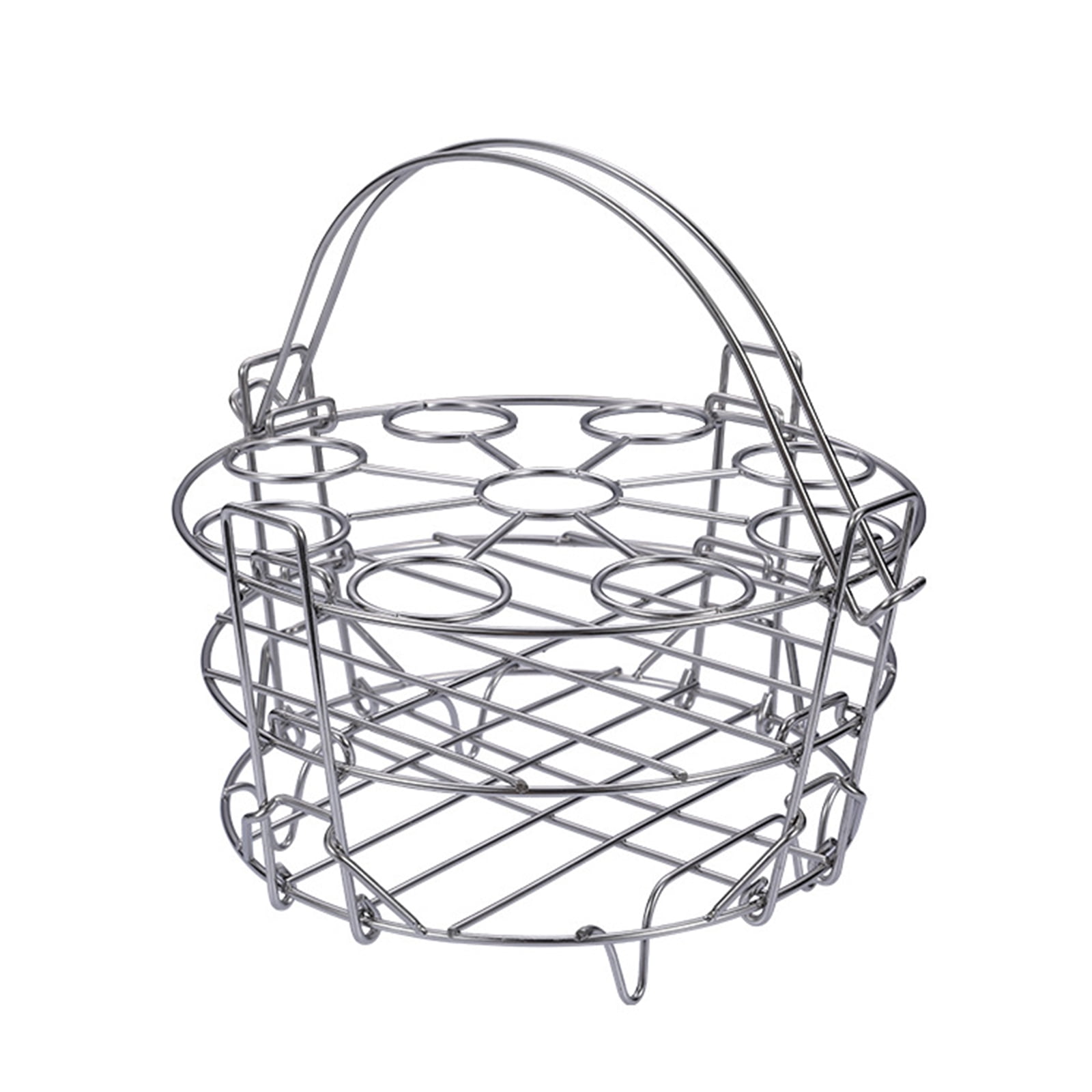 Jesscasday Round Steamer Rack Cooling Rack Stainless Steel Pot Trivets ...