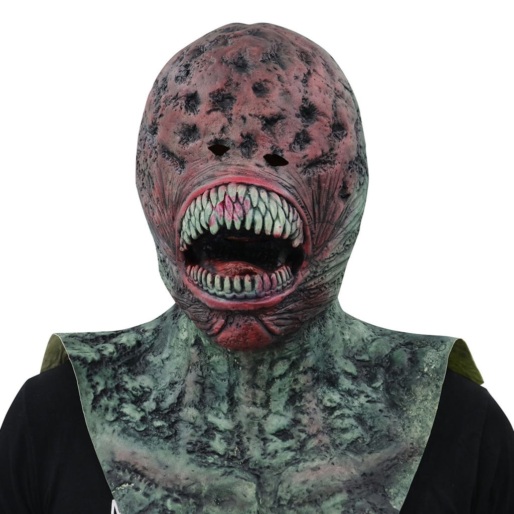 Jesscasday Scary Emulsion Made Realistic Horror Green Skin Scary ...