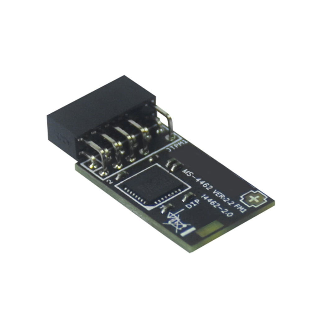 Jesscasday Secure 9672 TPM 2.0 12Pin Encryption Security Module Board for LPC 12Pin Interface ...
