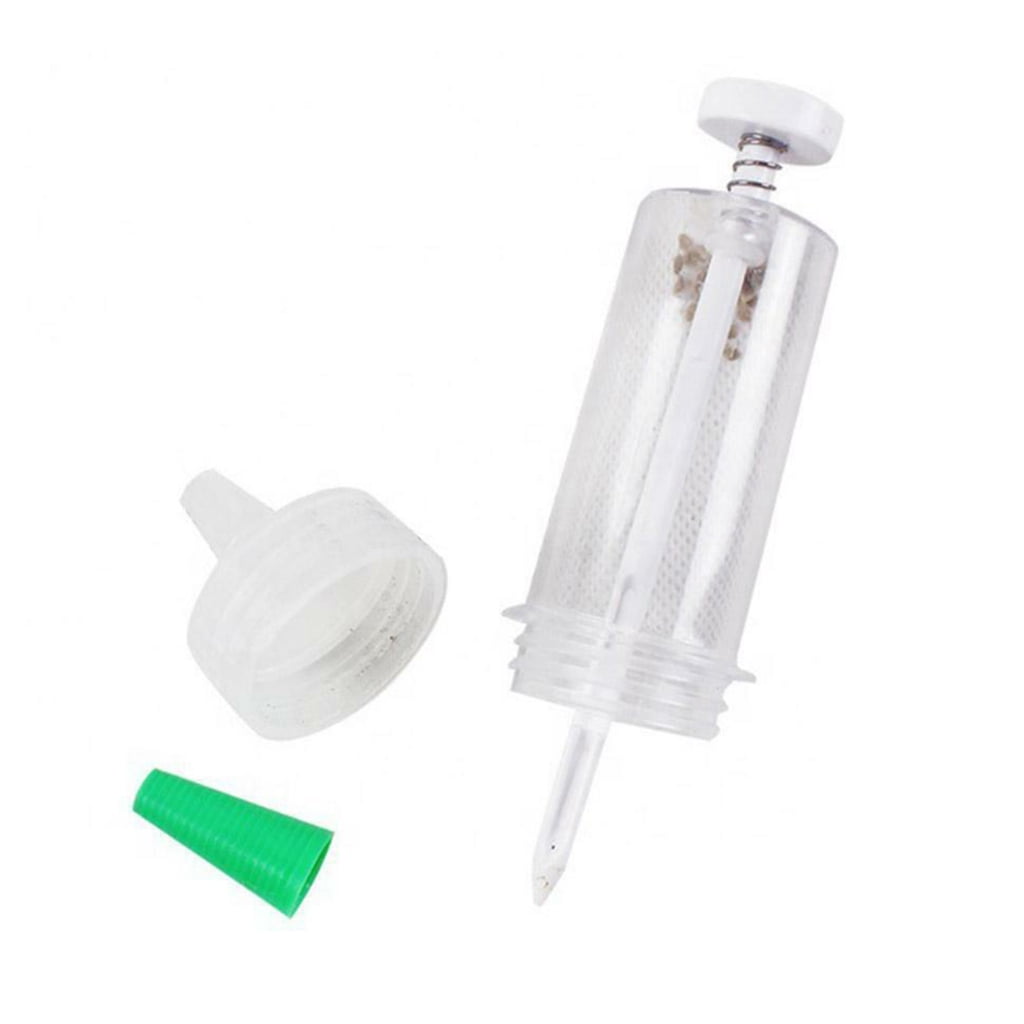 Jesscasday Seed Syringes Sower Garden Sowing Dispenser Handheld Manual ...