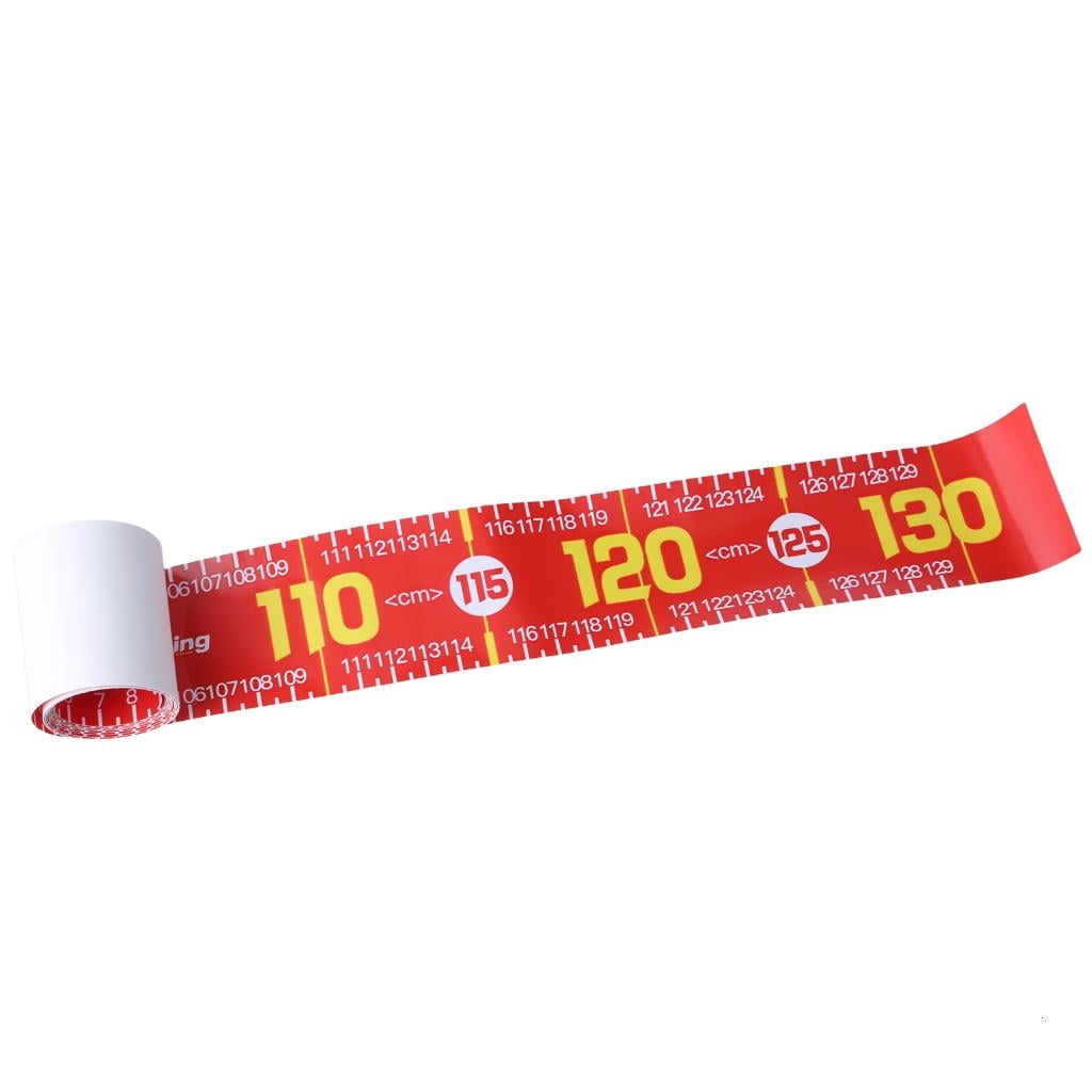 Jesscasday Self-Adhesive Fish Ruler Waterproof Decals Tape Fishing ...