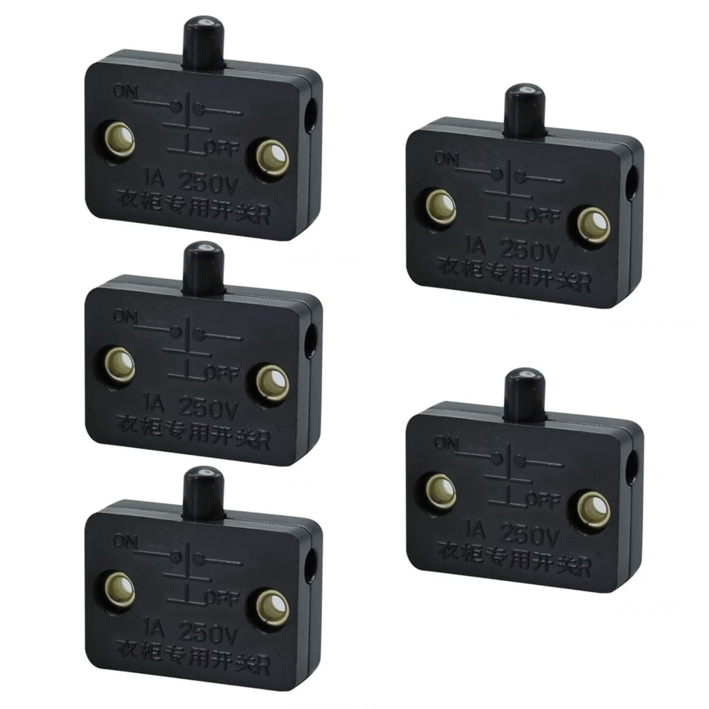 Jesscasday Set of 5 Cabinet Door Switches Closet Convenience Cupboard ...