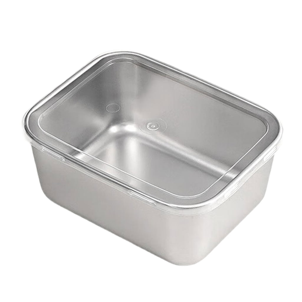 Jesscasday Stainless Steel Tiramisu Tray Mold Cake Pans with Cover for ...