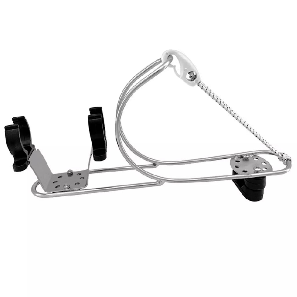 Jesscasday Steel Life Buoy Bracket Holder Buoy Bracket Rings Rope ...