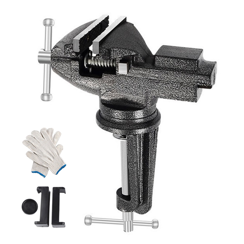 Jesscasday Steel Table Benches Clamp Vise Multifunctional Benches Vise ...