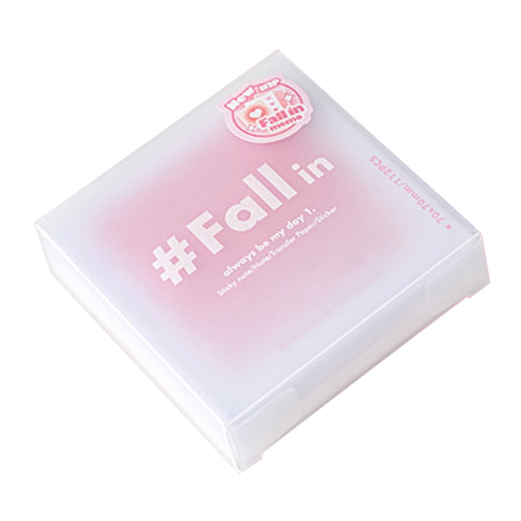 Jesscasday Sticky Note Memo Pad for Writing Note Taking Journaling ...