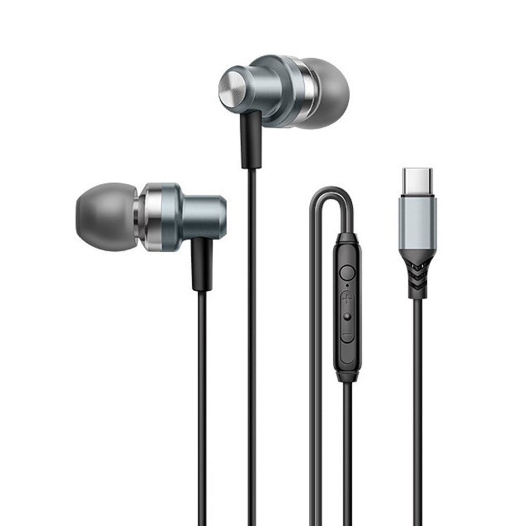 Jesscasday Superior Sound Type C Corded Earbuds Earphones Digital ...