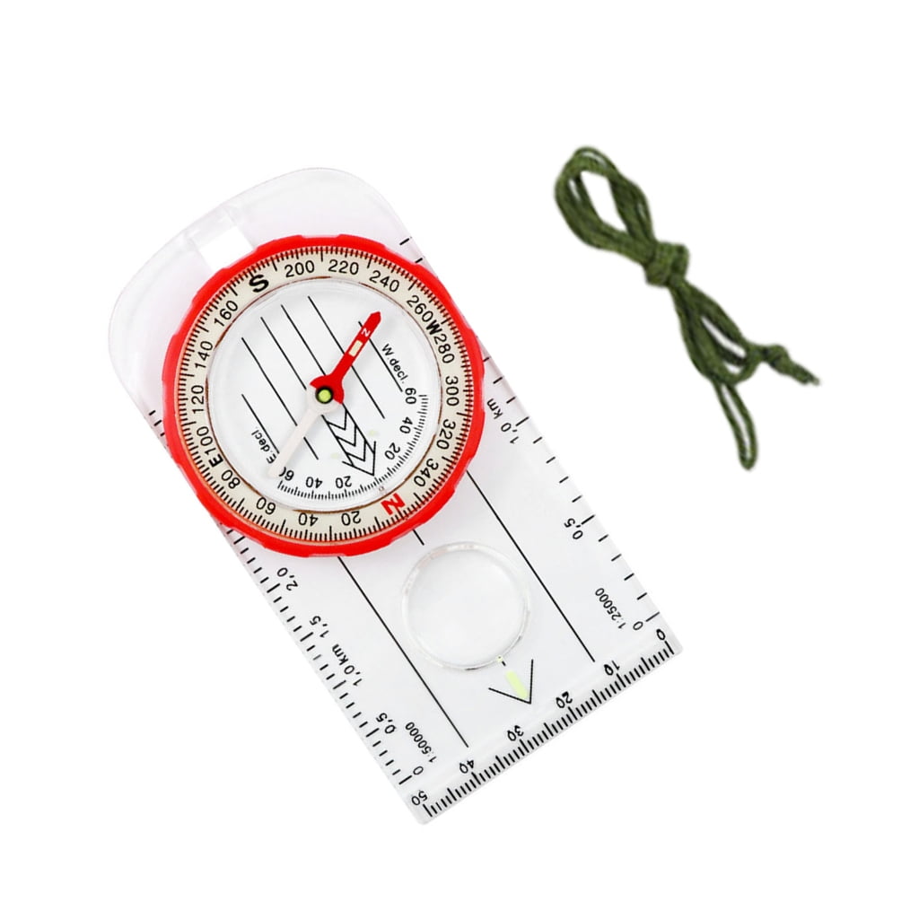 Jesscasday Survival Navigation Baseplate Map Compasses with Scale ...