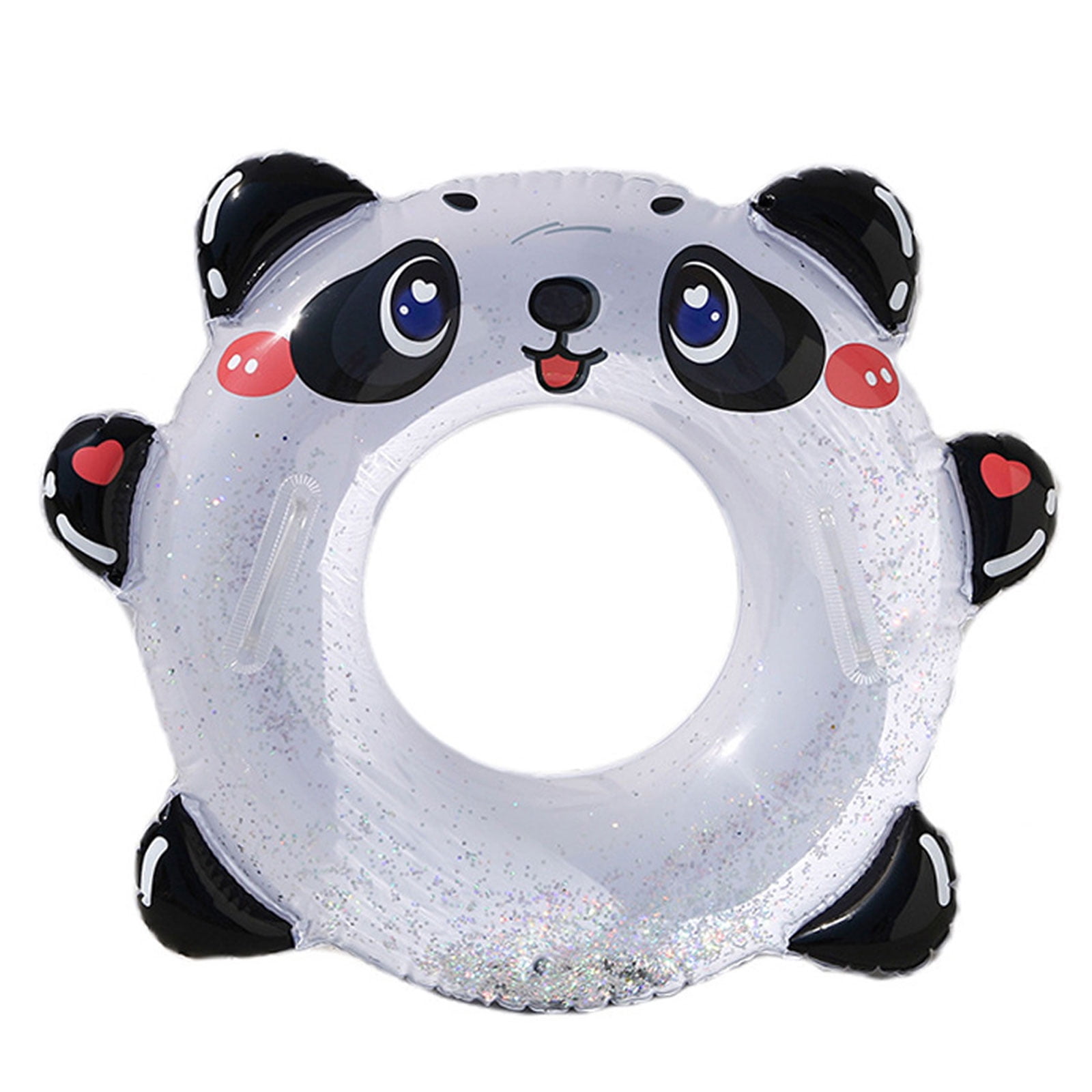Jesscasday Swimming Ring Panda Shape Water for Play Float Pet Circle ...