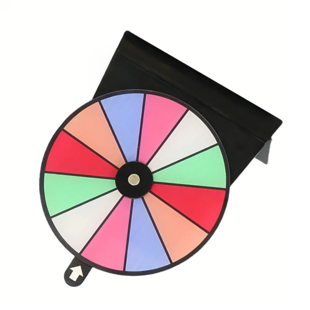 Jesscasday Tabletop Prize Turntable Erasable Reusable Fortune Wheel ...