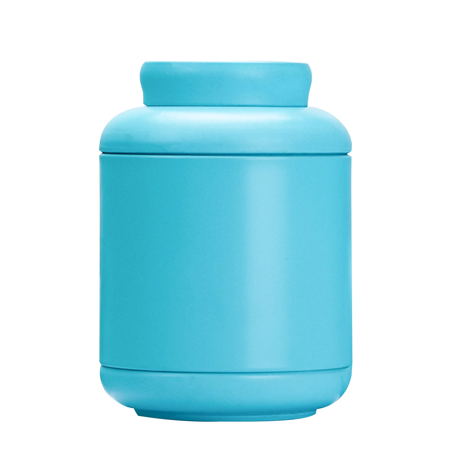 Jesscasday Tea Sealed Box Kitchen Storage Container Round Jar Tin Can ...