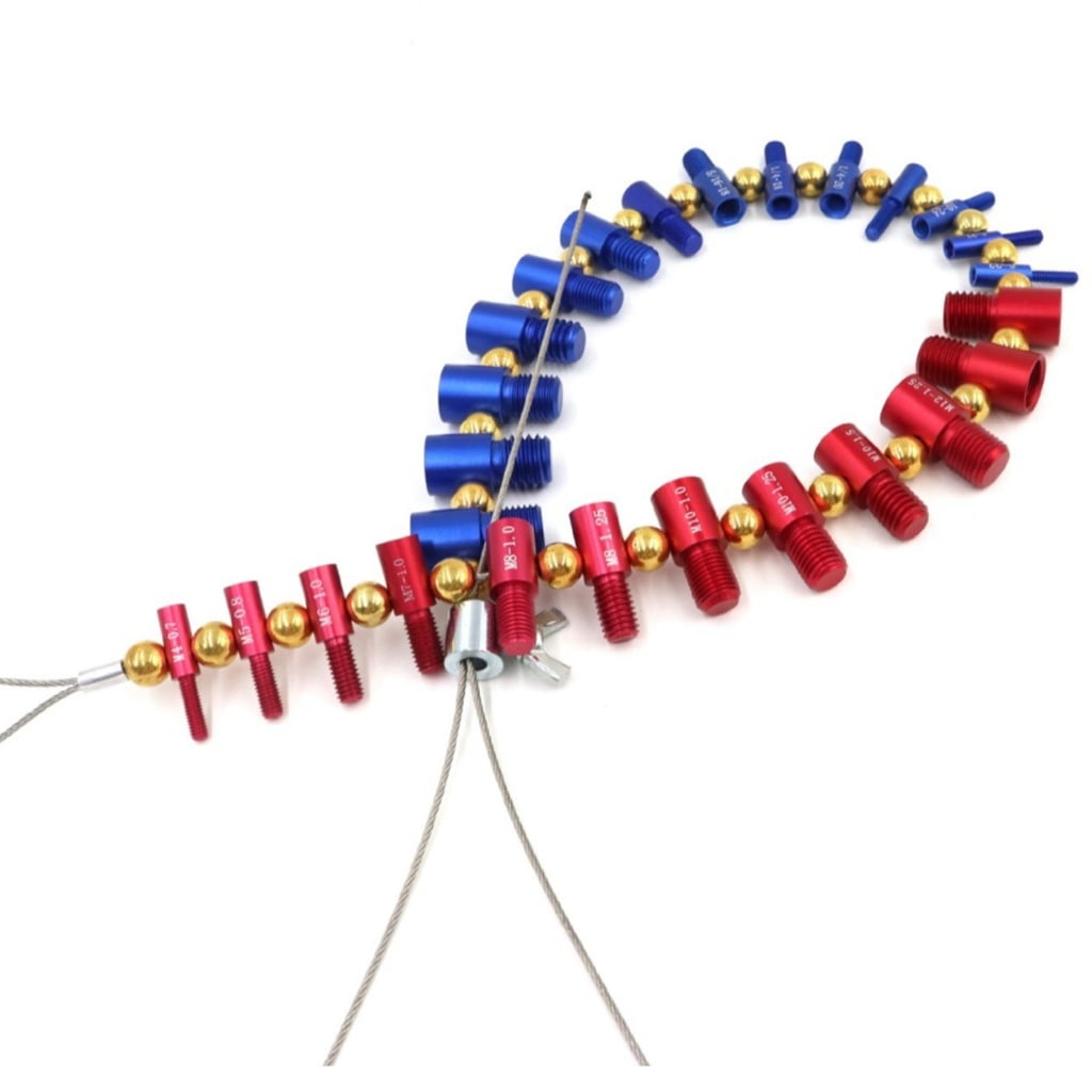 Jesscasday Thread Identifier Male/Female Gauge Nut and Bolt Thread ...