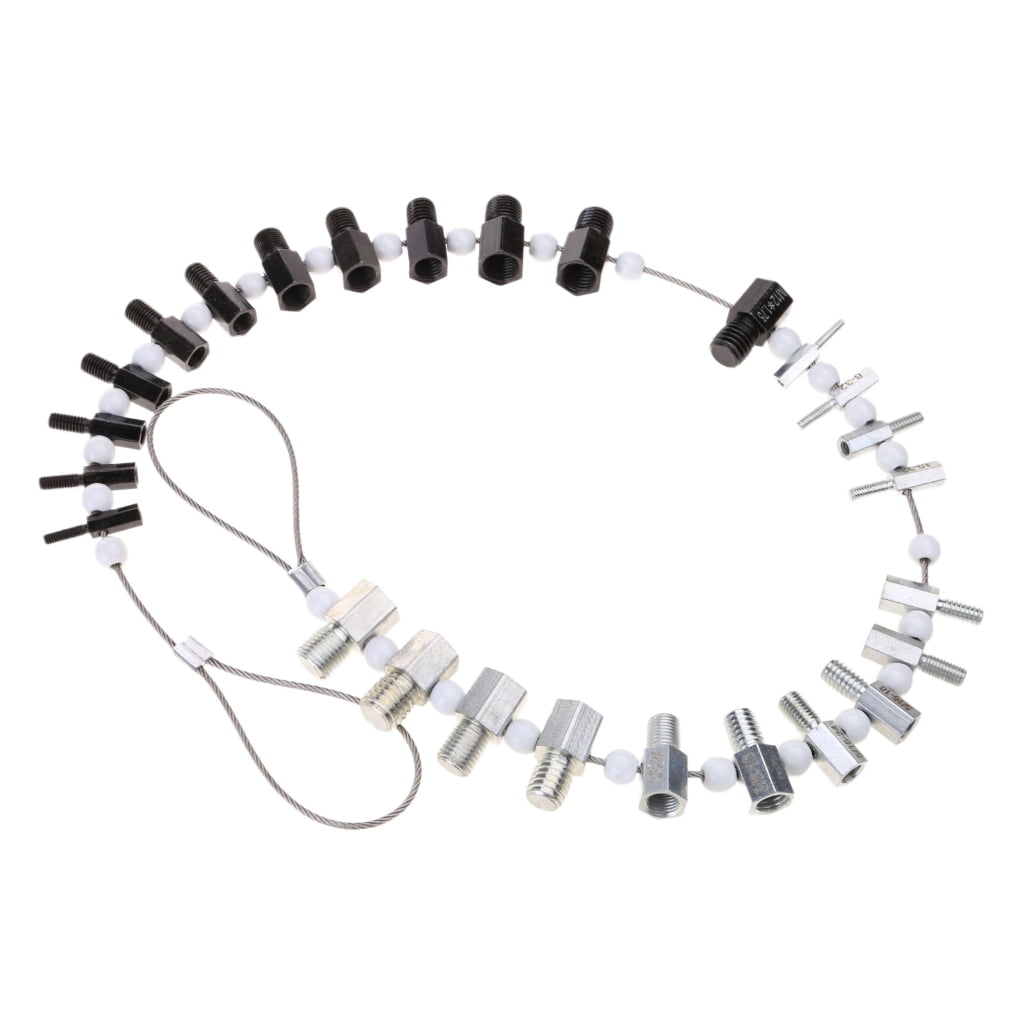 Jesscasday Thread Tester Bolt Nut Screw Thread Checking Checker ...