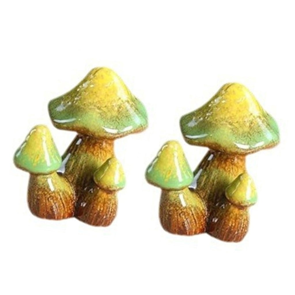 Jesscasday Toilet Floor Bolts Caps 2Pcs Mushroom Shape Resins Figurine ...
