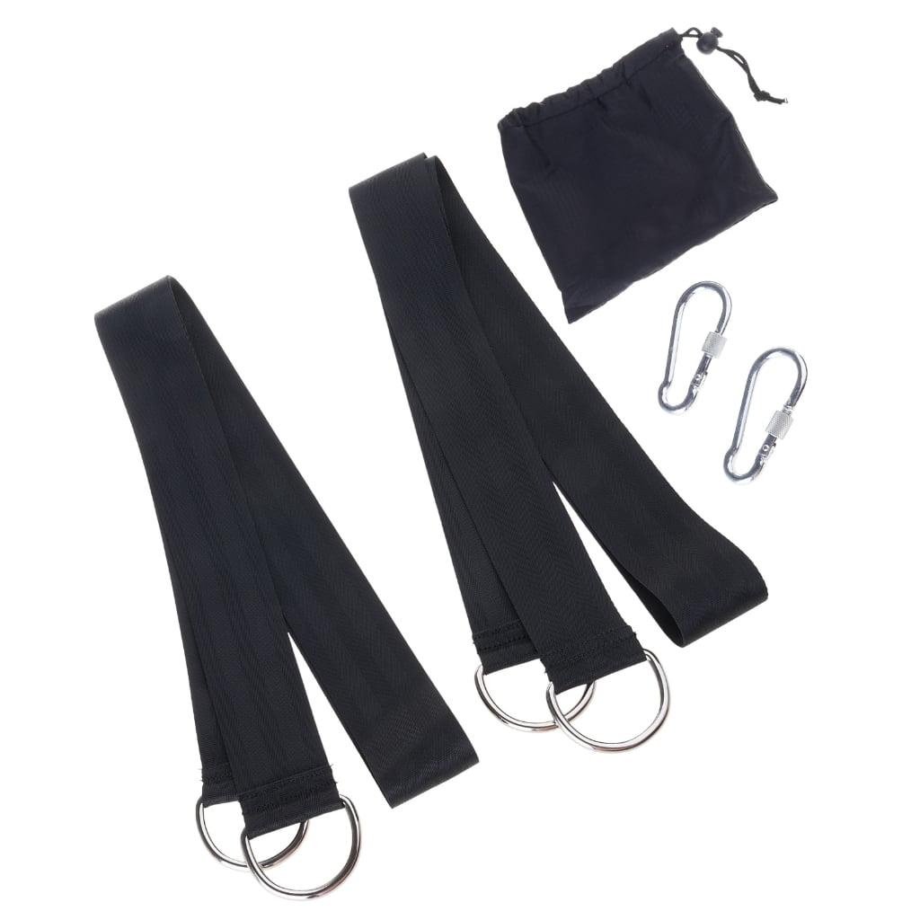 Jesscasday Tree Swing Hanging Straps Kit with Carabiner Hooks for Tree ...
