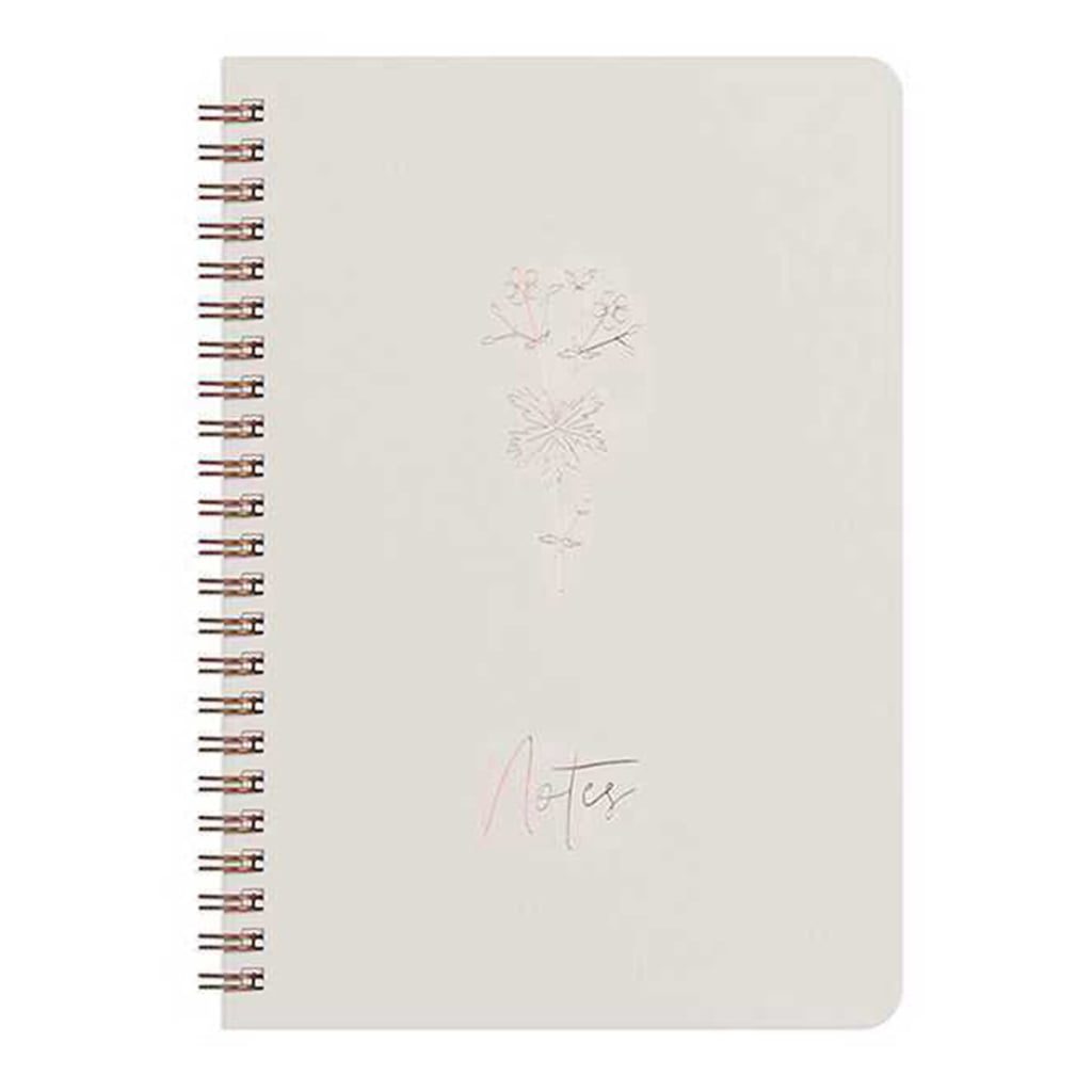 Jesscasday Twin Coil Binding Notebook 120 Pages 100gsm Lined Paper ...