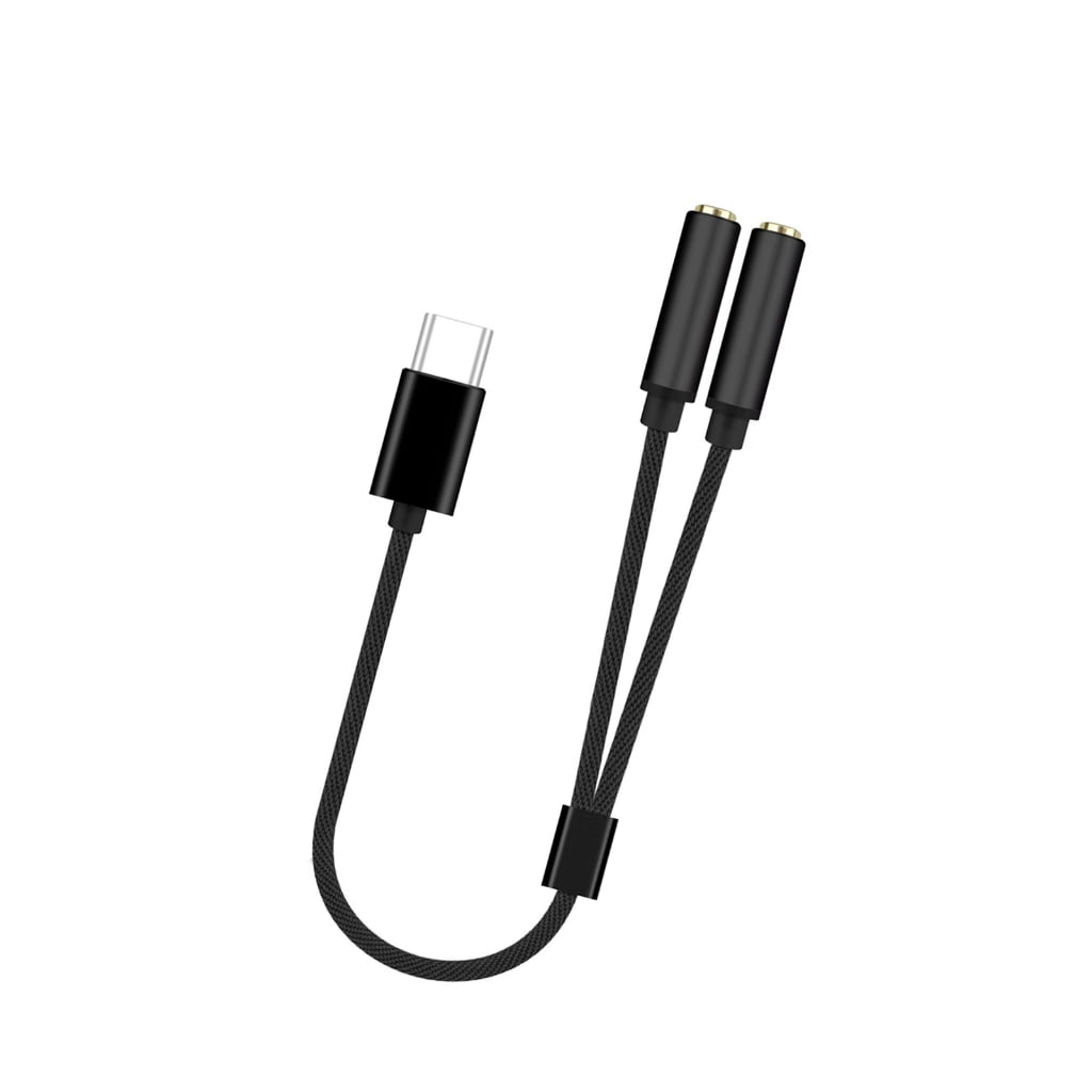 Jesscasday USB C to 3.5mm Sound Cable Headphone Double Female Cord Car ...