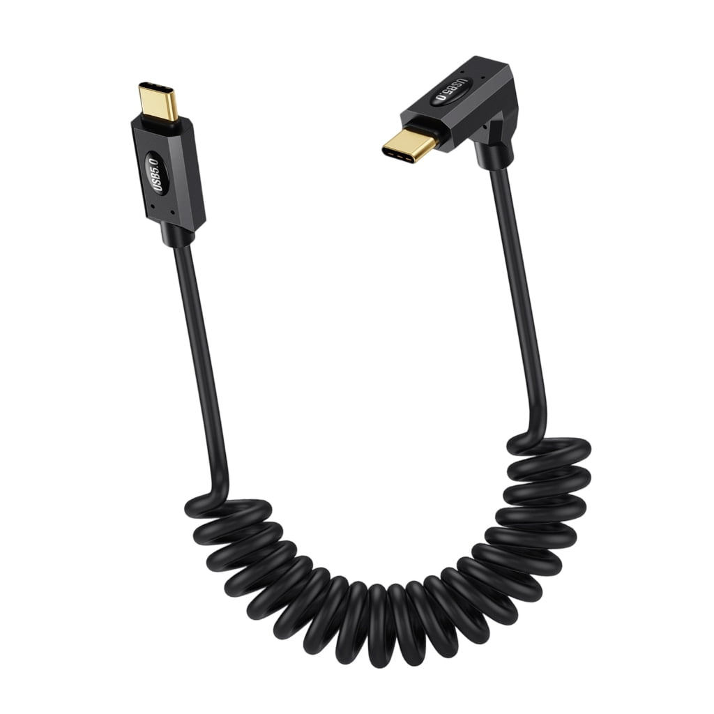 Jesscasday USB5.0 Extension Cable 240W 4K USB C 80Gbps Data ...