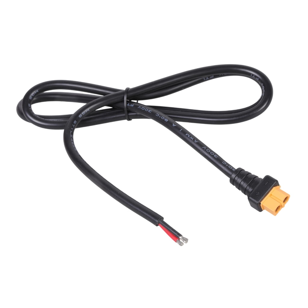 Jesscasday Upgraded XT60 Female 2Pin Power Wire 14AWG For Solar ...