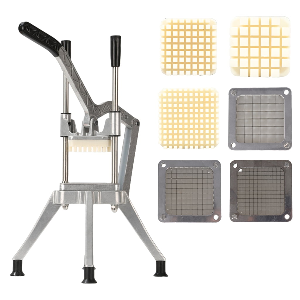 Jesscasday Vertical Manual Potato Chip Cutter Hand Operated Vegetable ...