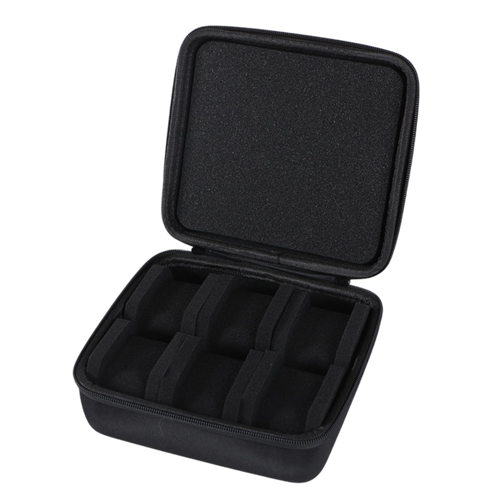 Jesscasday Waterproof Storage Case 6 Slot Wristwatch Carrying Bag ...