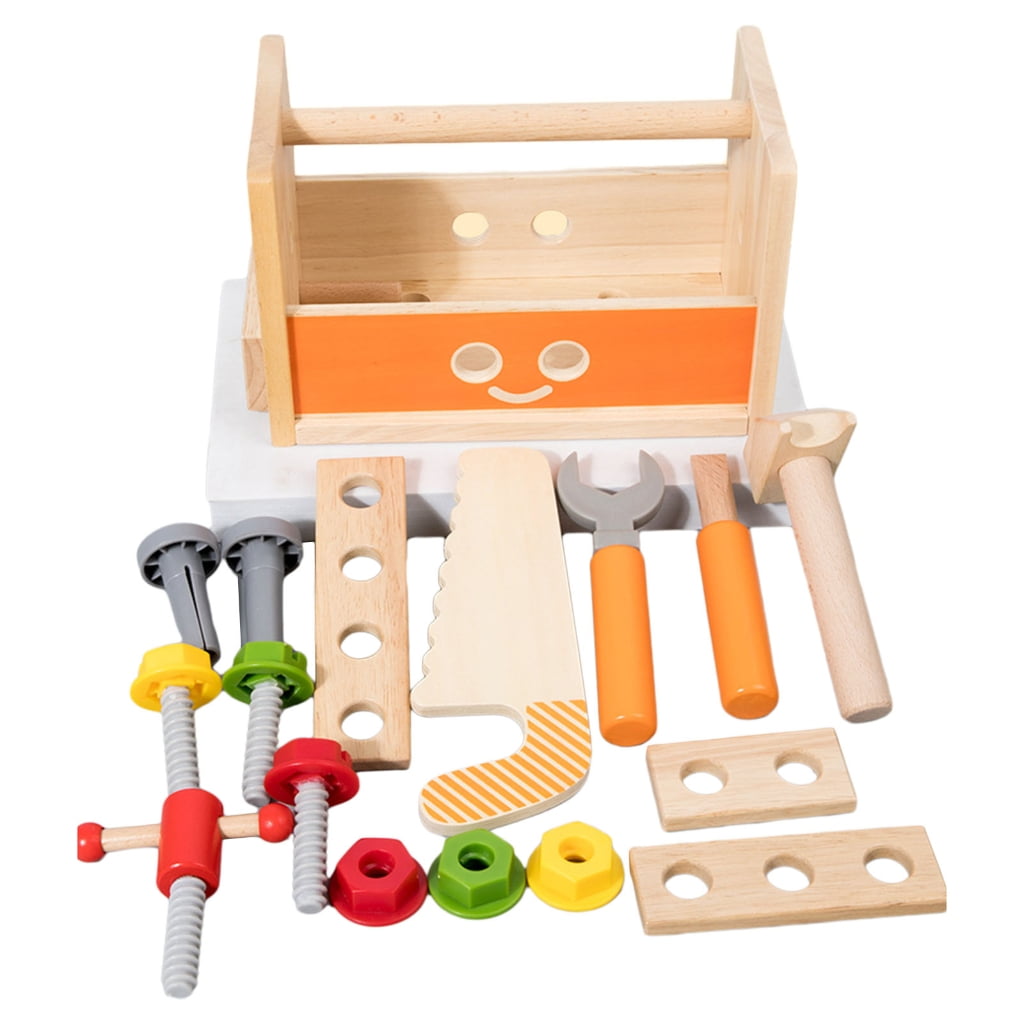 Jesscasday Wood Assemble Screw Repair Toy Kids Assembly Disassembly ...
