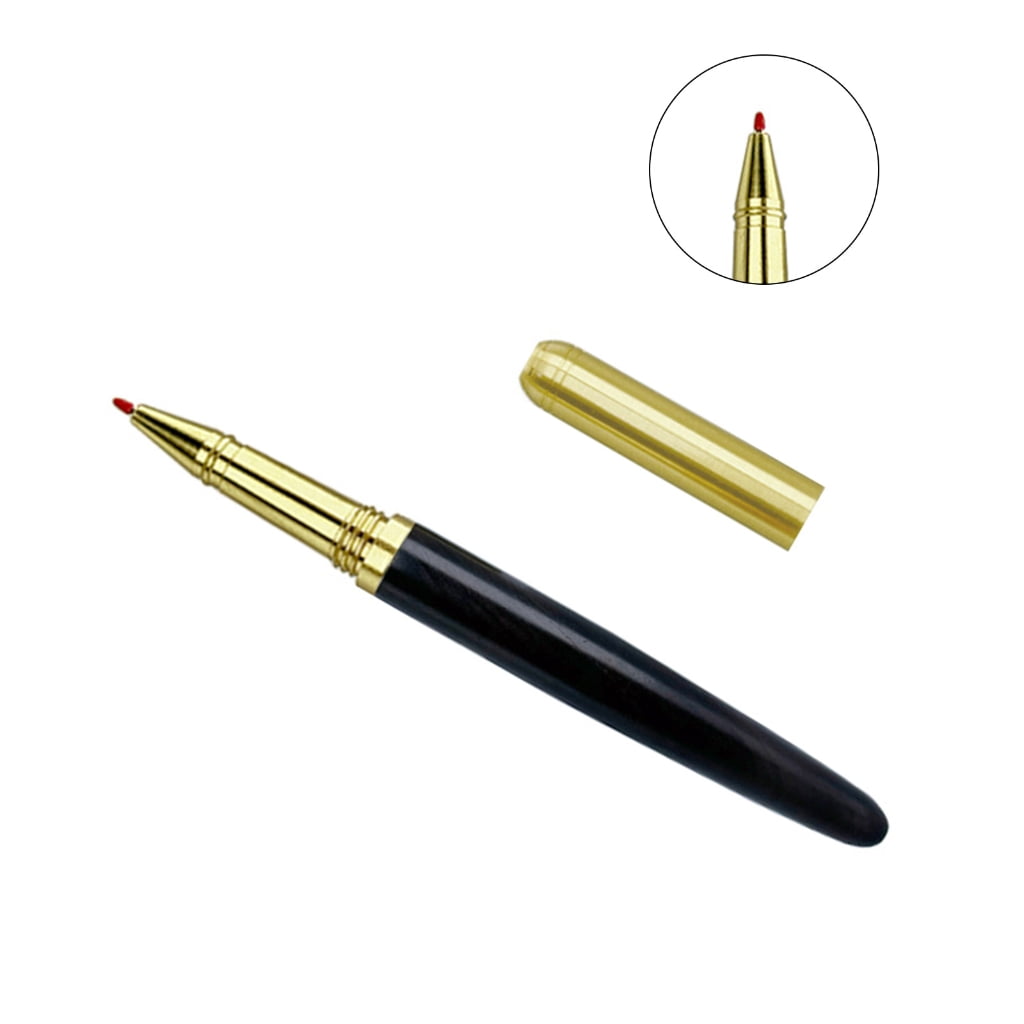 Jesscasday Wooden Business Signing Pen Absorber Ink Pen Business Gift ...