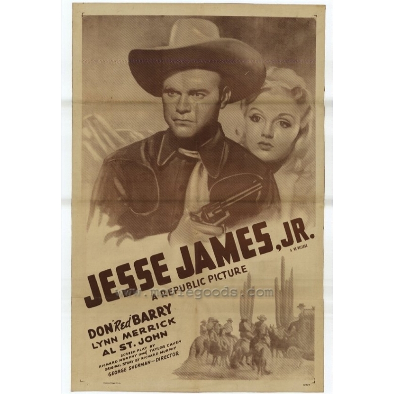 Jesse James Jr. Movie Poster (11 x 17) - Walmart.com
