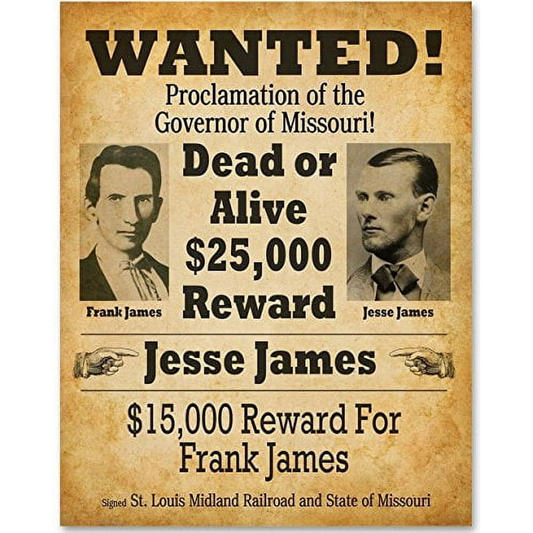 Real Wanted Poster