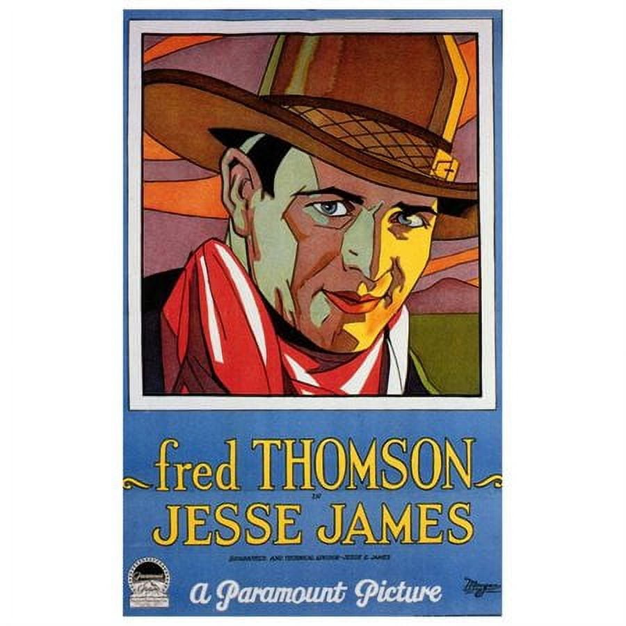 Jesse James - movie POSTER (Style A) (11" x 17") (1927) - Walmart.com