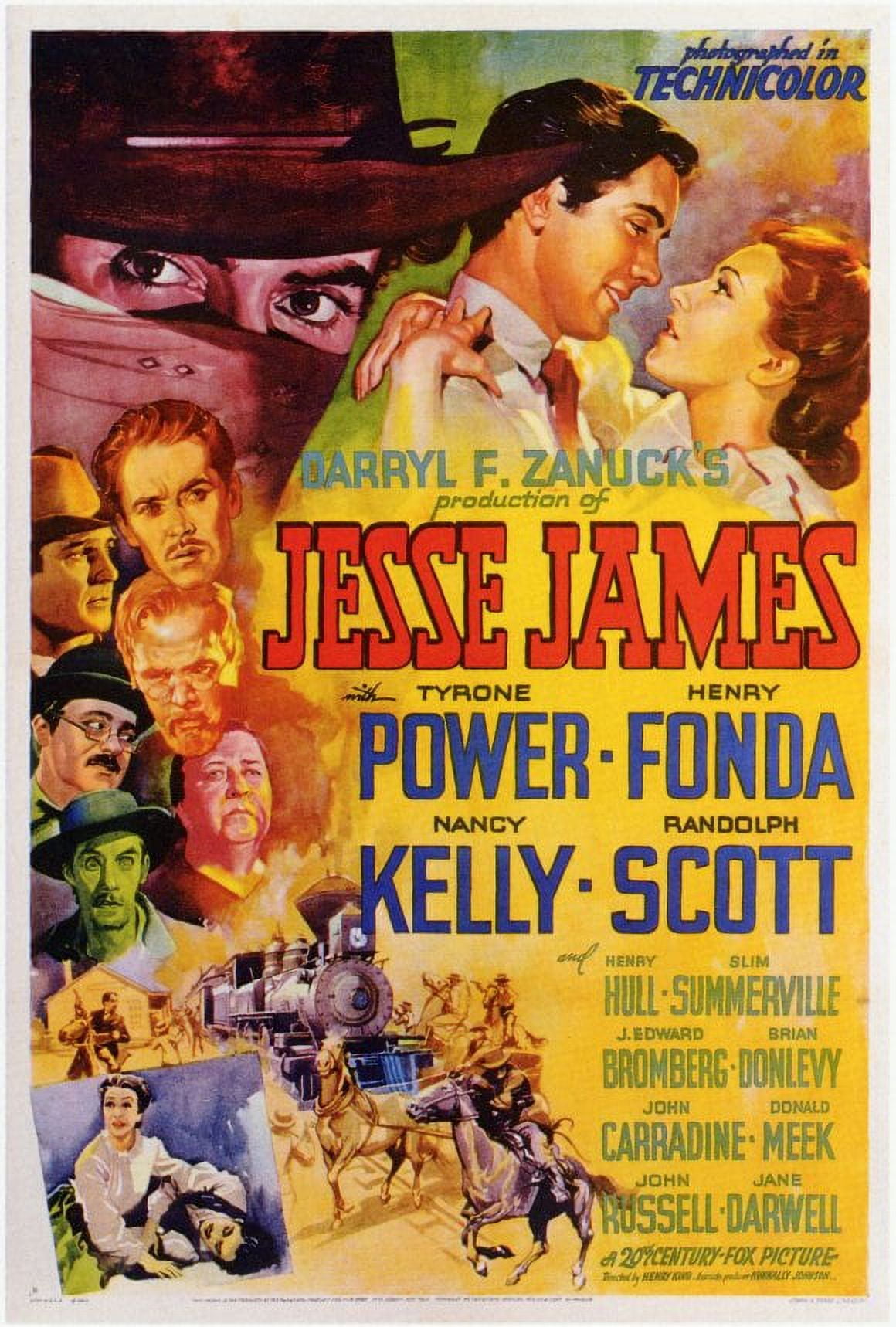 Jesse James - movie POSTER (Style B) (27" x 40") (1939) - Walmart.com