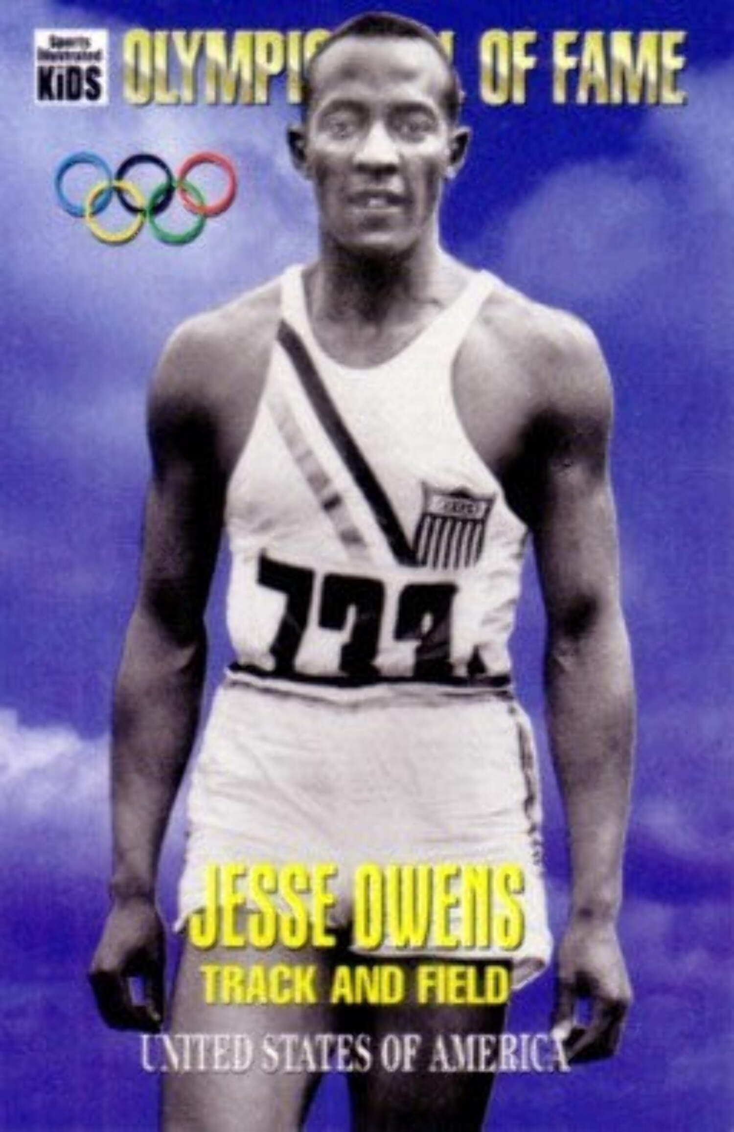 Jesse Owens Olympic Hall of Fame 1995 Sports Illustrated for Kids card ...