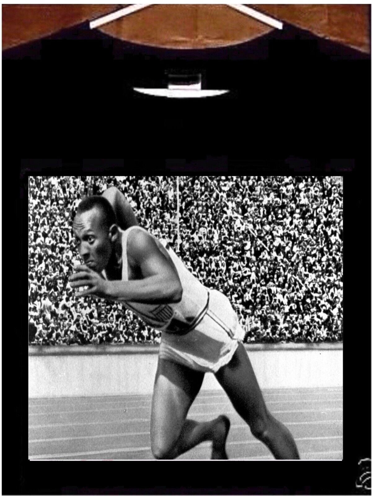 Jesse Owens T Shirt; Track and Field Legend Jesse Owens Tee - Walmart.com