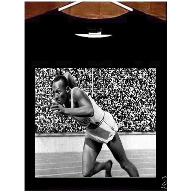 Jesse Owens T Shirt; Track and Field Legend Jesse Owens Tee - Walmart.com