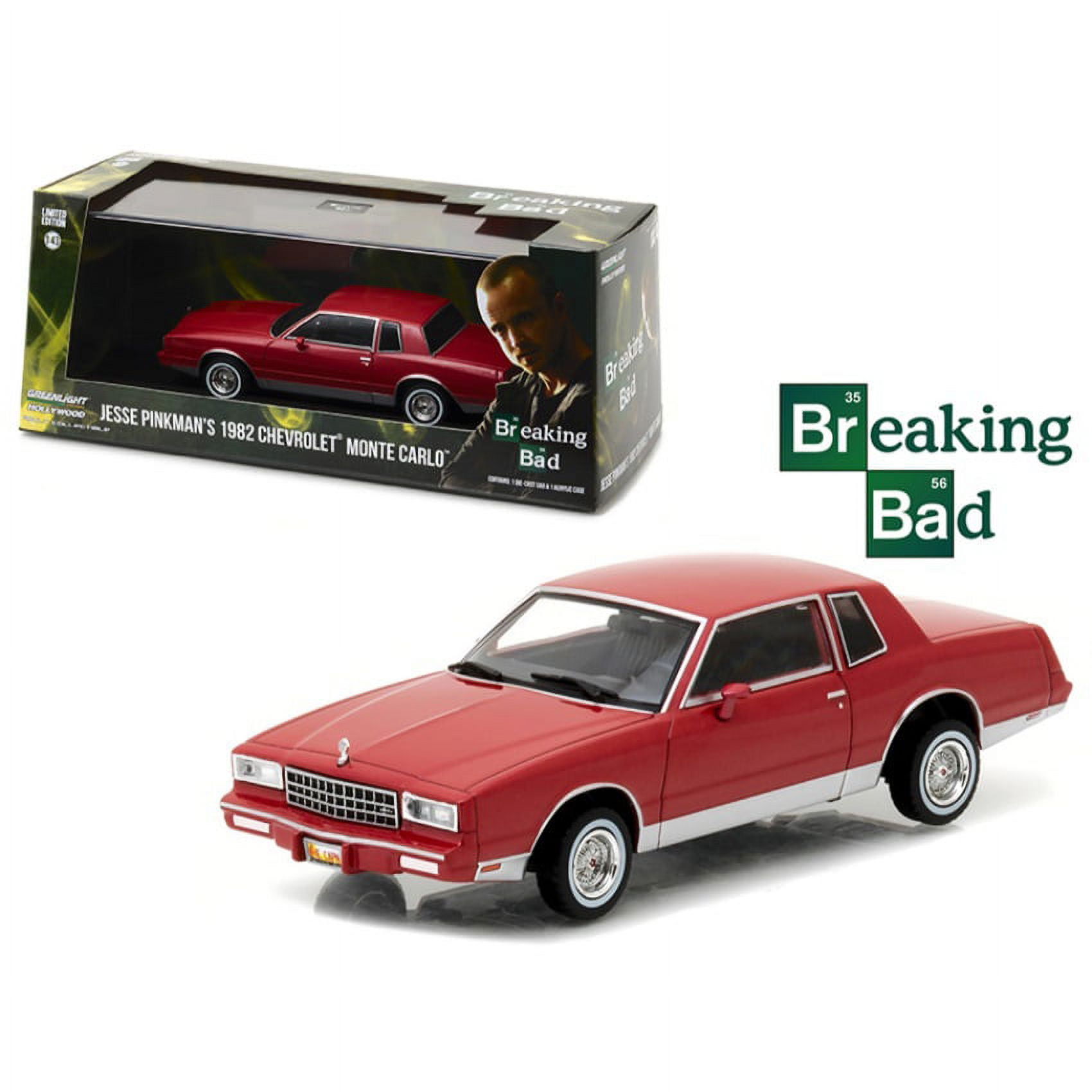 Greenlight 1/43 Diecast Model Car - Jesse Pinkman's 1982 Chevrolet ...