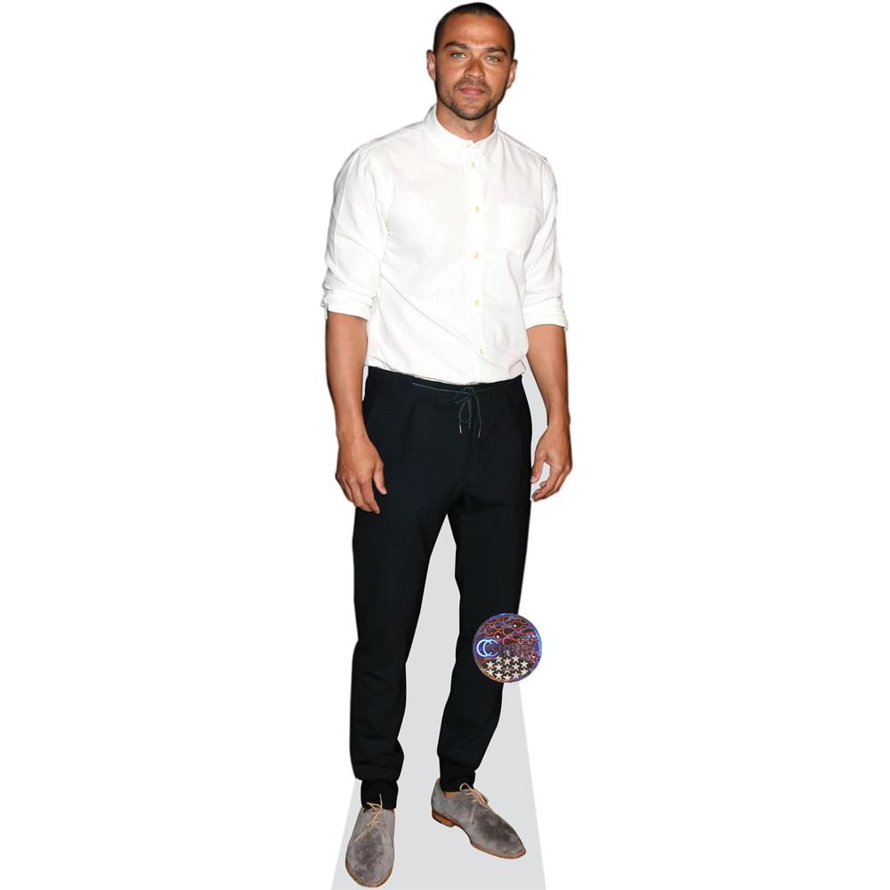 Jesse Williams Mini Cardboard Cutout Standee - Walmart.com