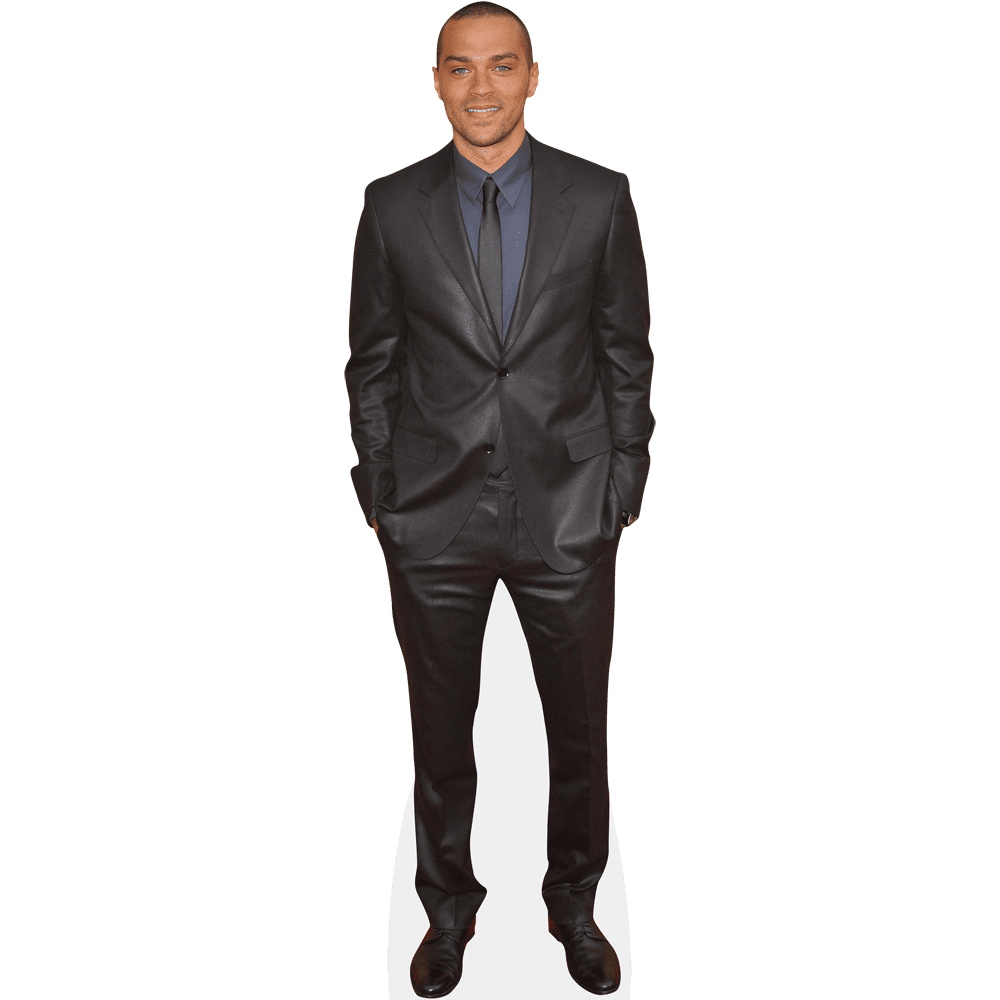 Jesse Williams (Suit) Lifesize Cardboard Cutout Standee - Walmart.com