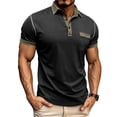 Jessee Men's Cotton Polo Shirts Short Sleeve Casual Summer Shirts ...